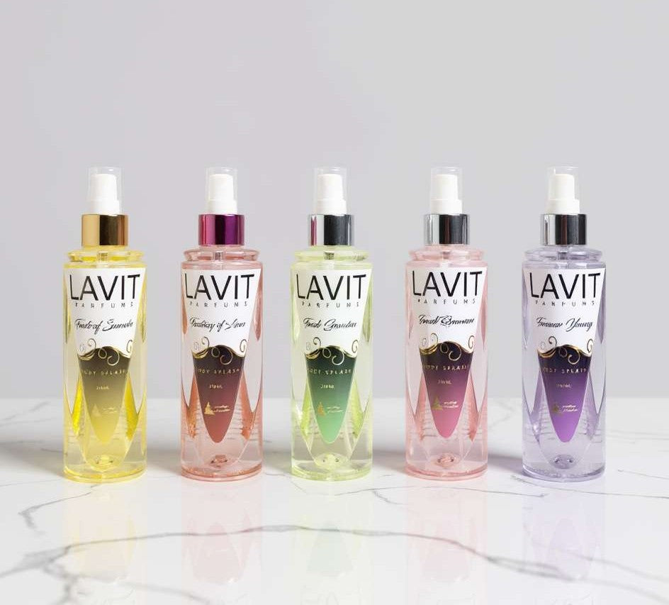 Línea Lavit | Body Splash y Cremas Perfumadas – Perfumes Dupes
